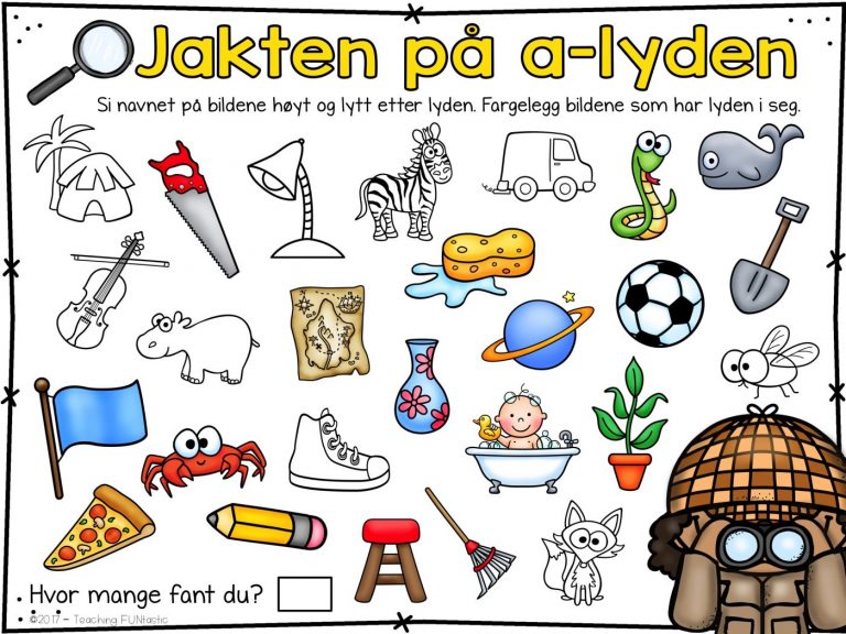 Jakten på lyden - bokstavlyder - Teaching Funtastic