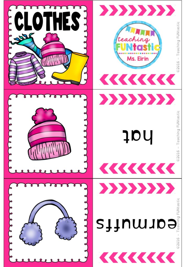 Topic Word Cards - Teaching Funtastic
