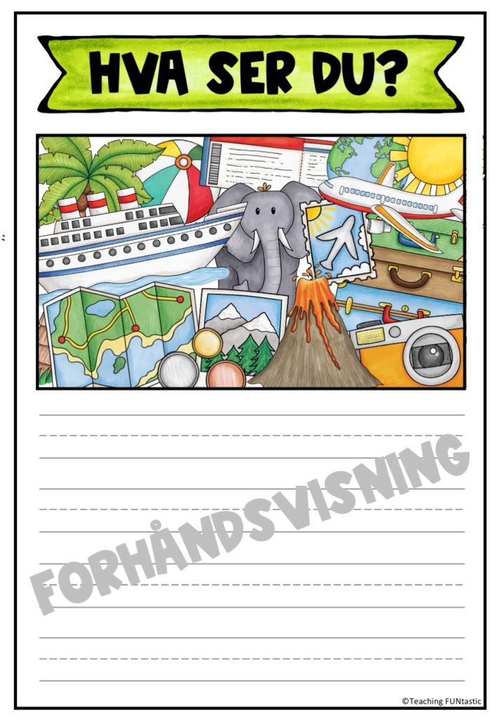 Leseforståelse med enkle setninger - Teaching Funtastic