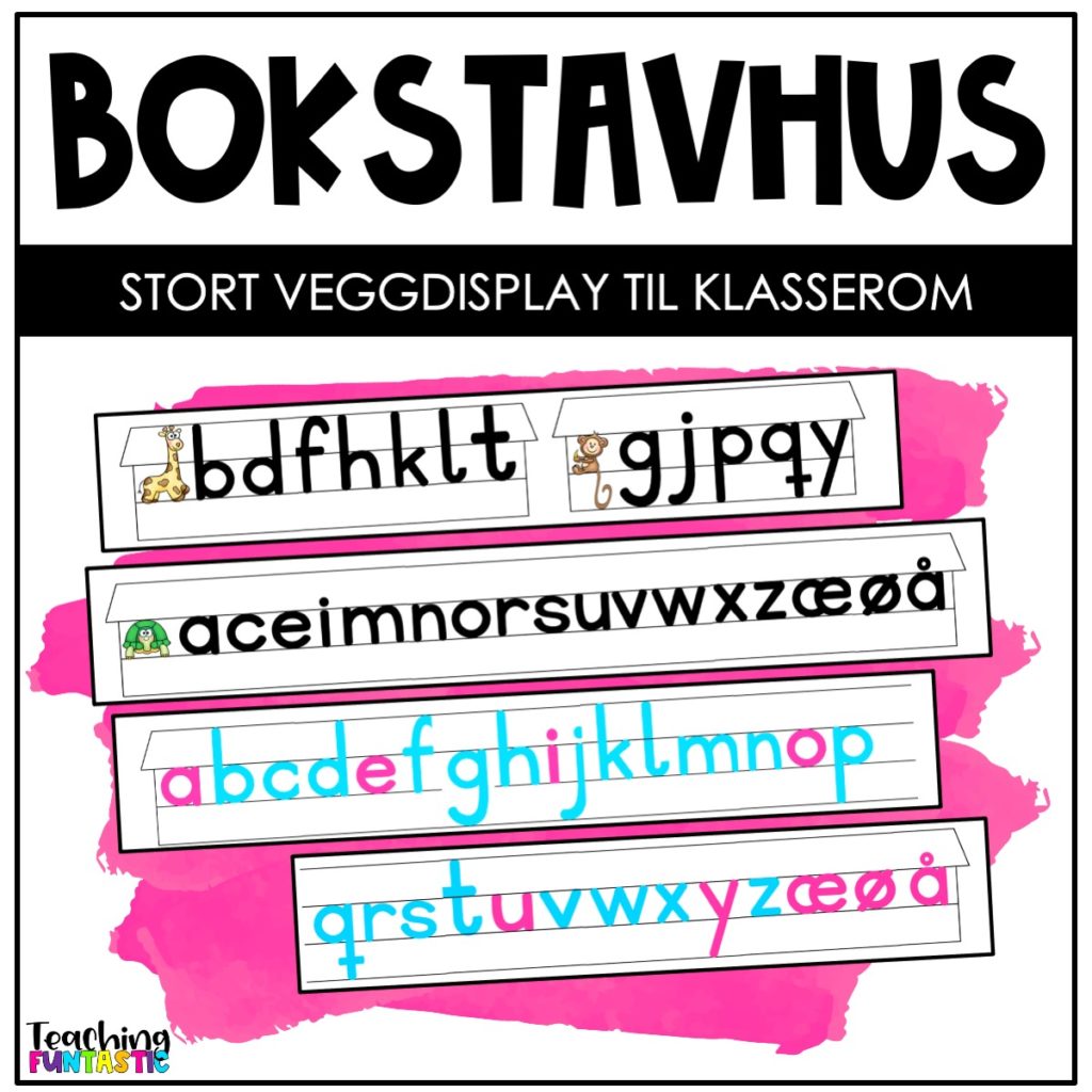 Bokstavhus - Teaching Funtastic