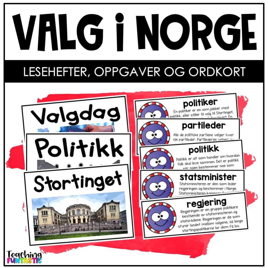 Lesehefter Valg - Teaching Funtastic