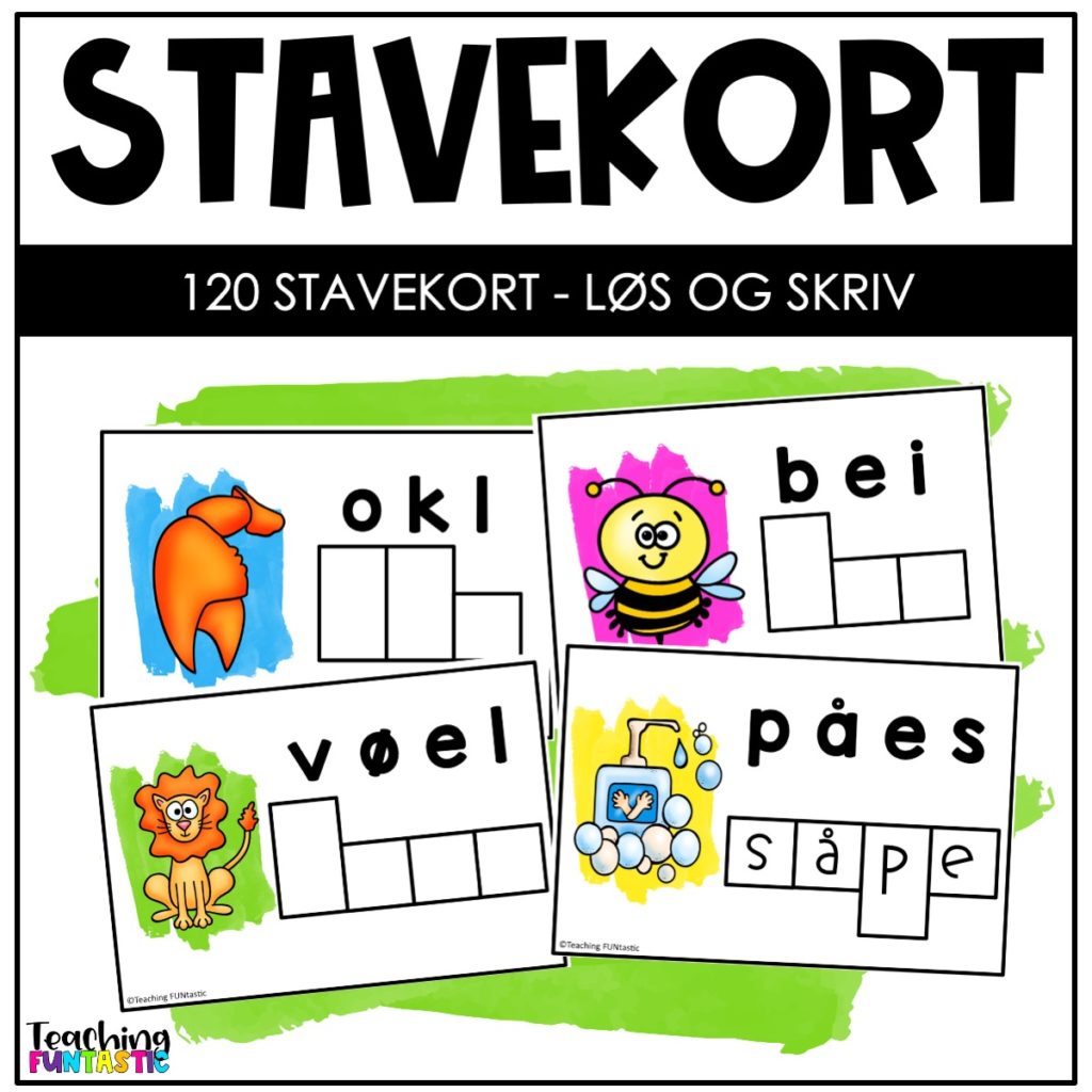 Vi staver - Løs og skriv - Teaching Funtastic