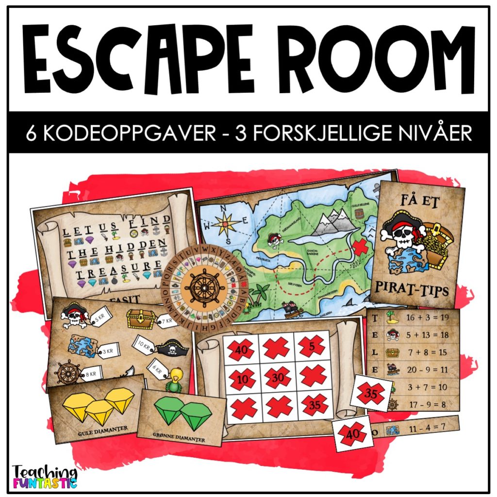 Escape Room Pirat Tema - Teaching Funtastic