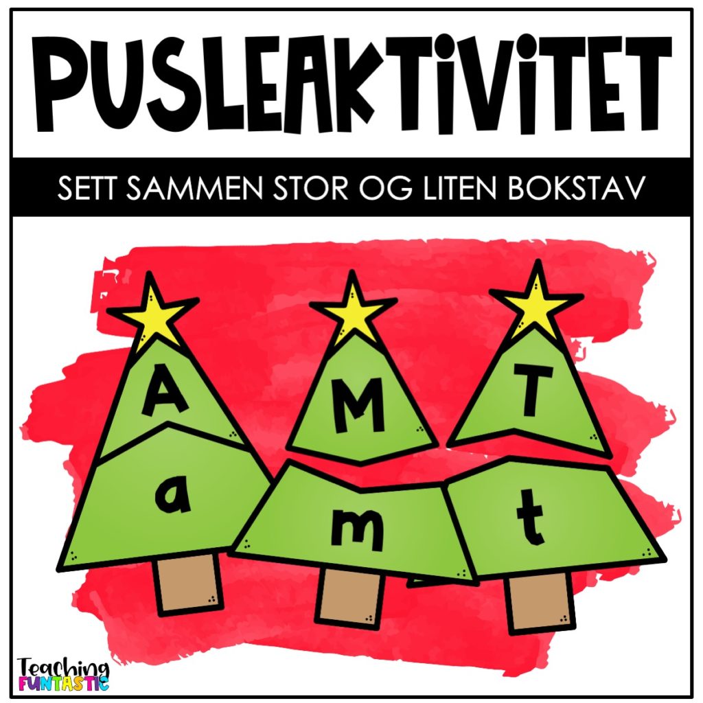 STOR OG LITEN BOKSTAV - Teaching Funtastic