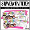 Vi jobber med staving - Teaching Funtastic