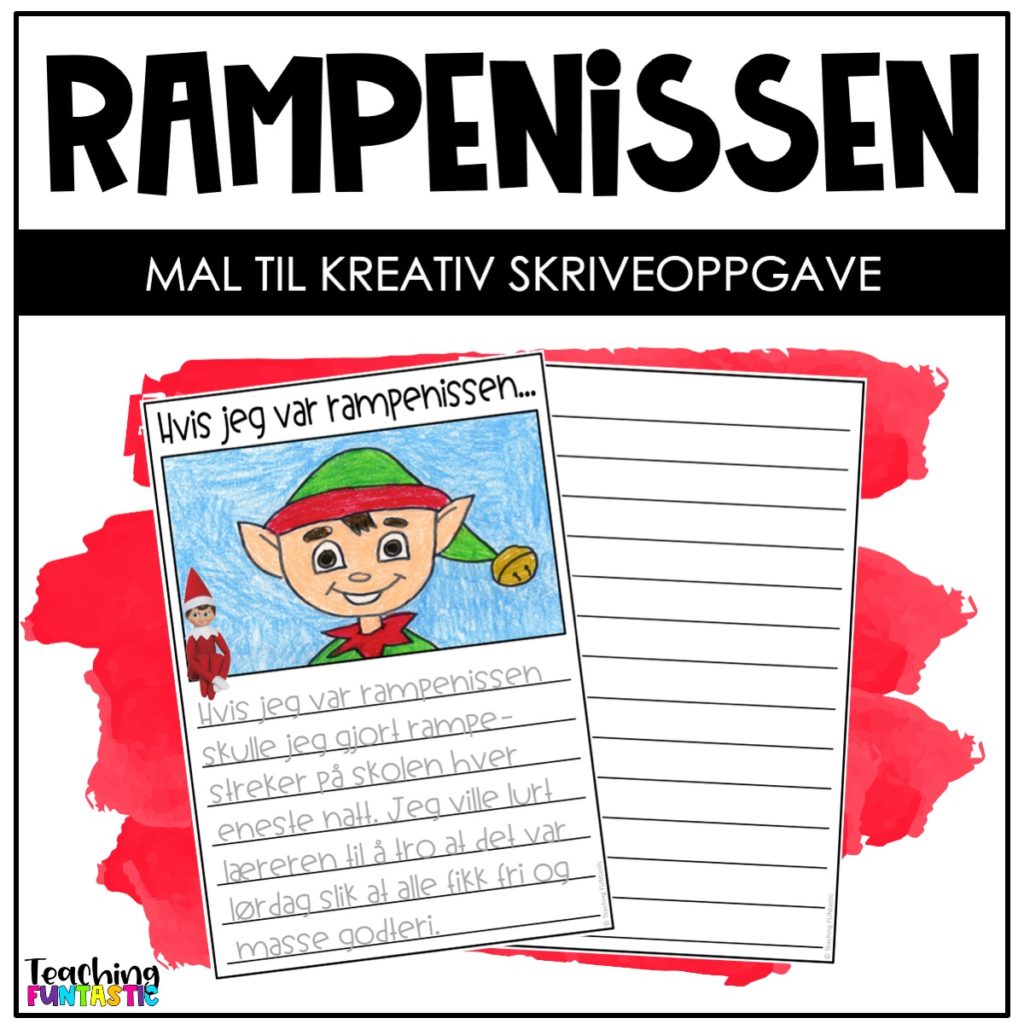 Skriveoppgave Rampenissen - Teaching Funtastic