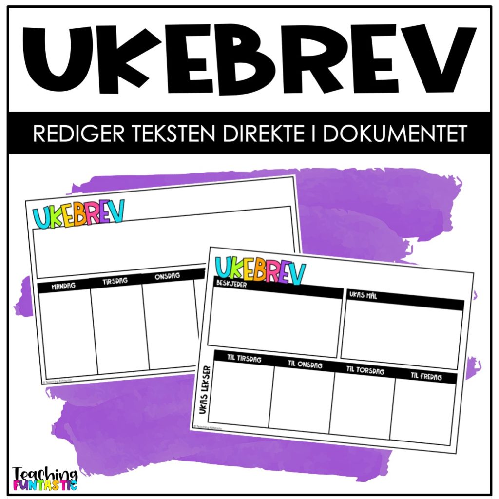 Skolestart Arkiver - Teaching Funtastic