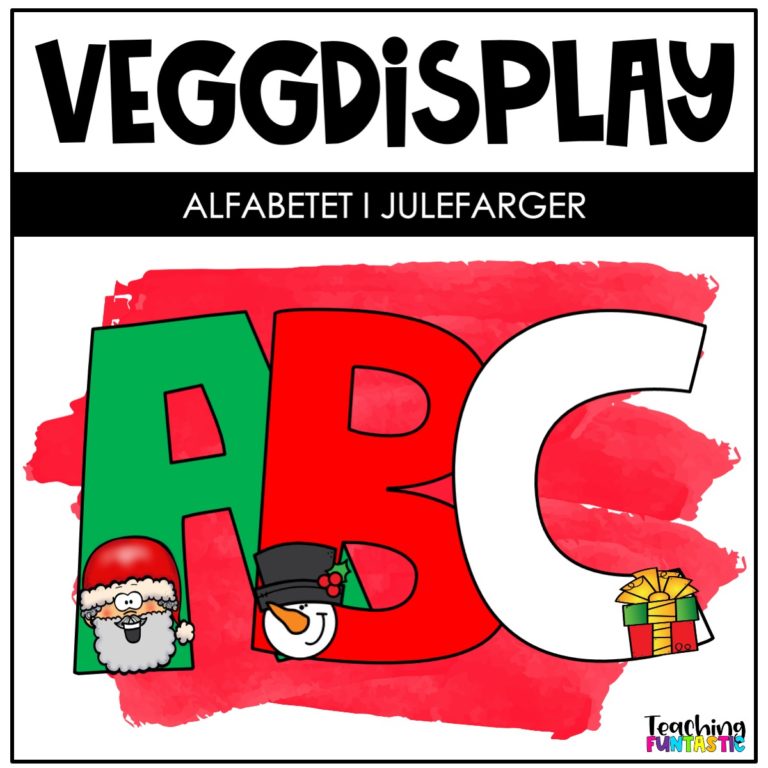 Lær bokstavene - minibøker til hele alfabetet - Teaching Funtastic