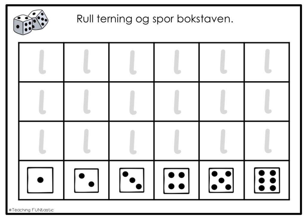 Lær bokstavene - minibøker til hele alfabetet - Teaching Funtastic