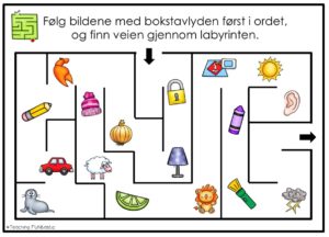 Lær bokstavene - minibøker til hele alfabetet - Teaching Funtastic