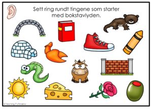Lær bokstavene - minibøker til hele alfabetet - Teaching Funtastic
