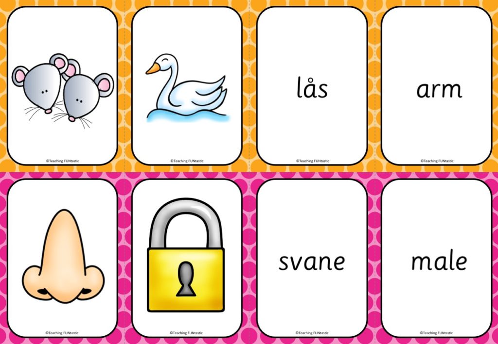 Lesespill til bokstavinnlæringen | Teaching FUNtastic