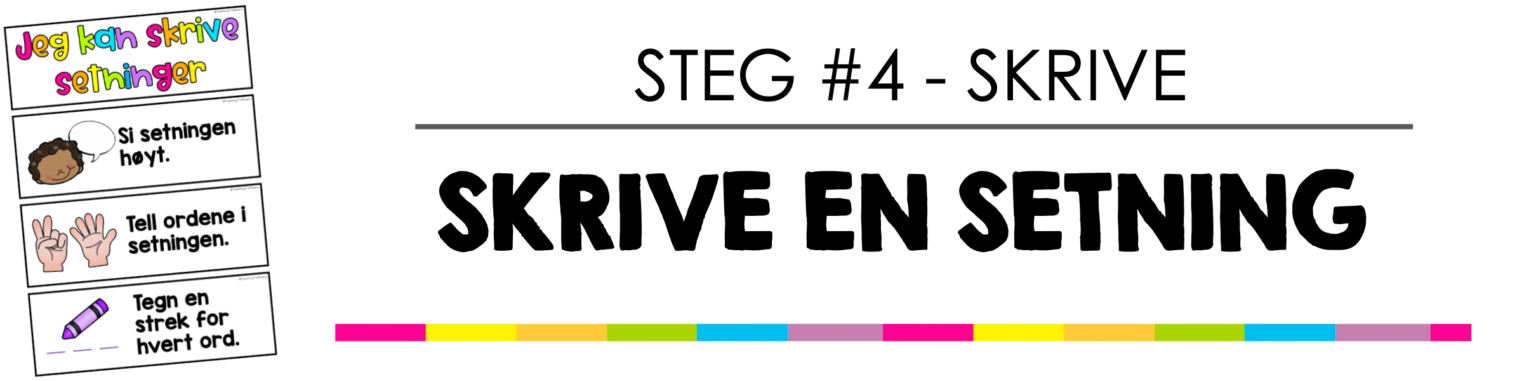 5 Steg for å Lære Elevene å Skrive fullstendige Setninger - Teaching ...