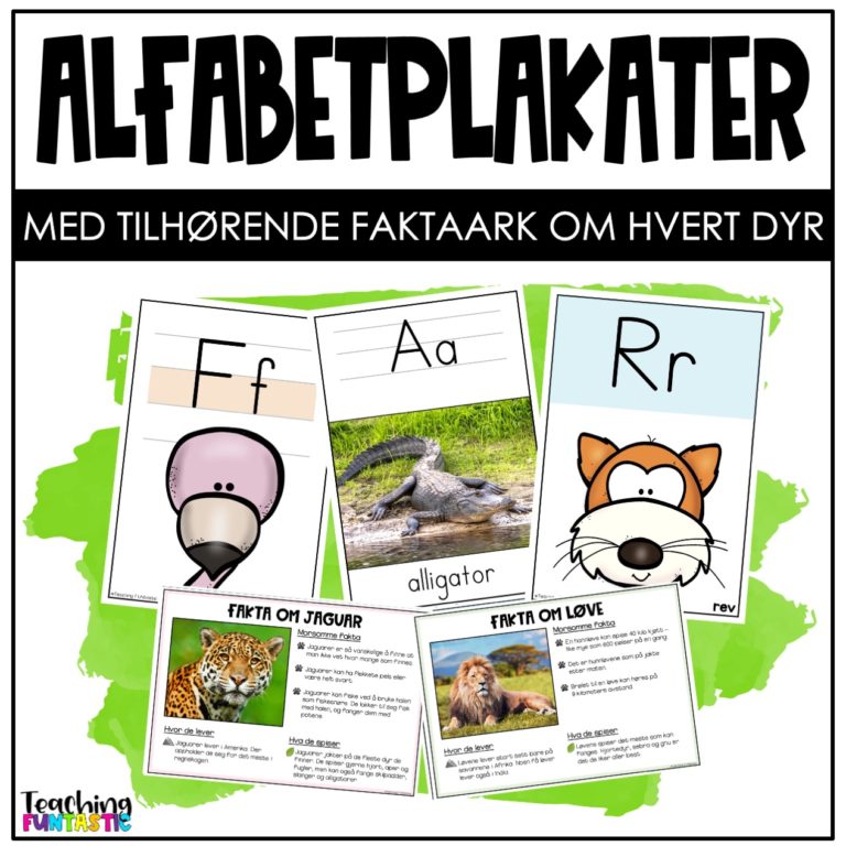 Bokstavprøver for enkel kartlegging ‎| Teaching FUNtastic