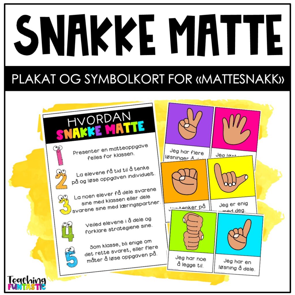 Matematikk for 1.trinn - Repetisjonsoppgaver - Teaching Funtastic