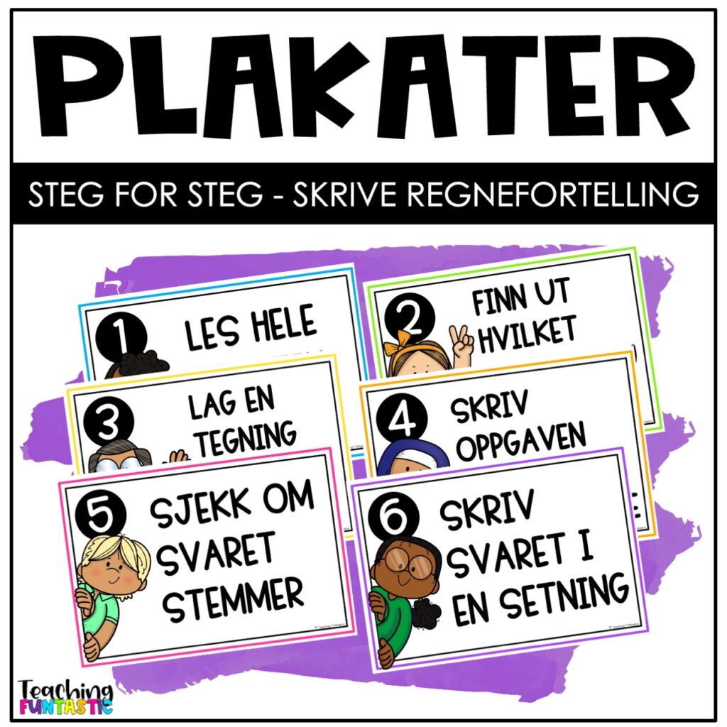 Oppgaver til kartlegging i regning på 1.trinn - Teaching Funtastic
