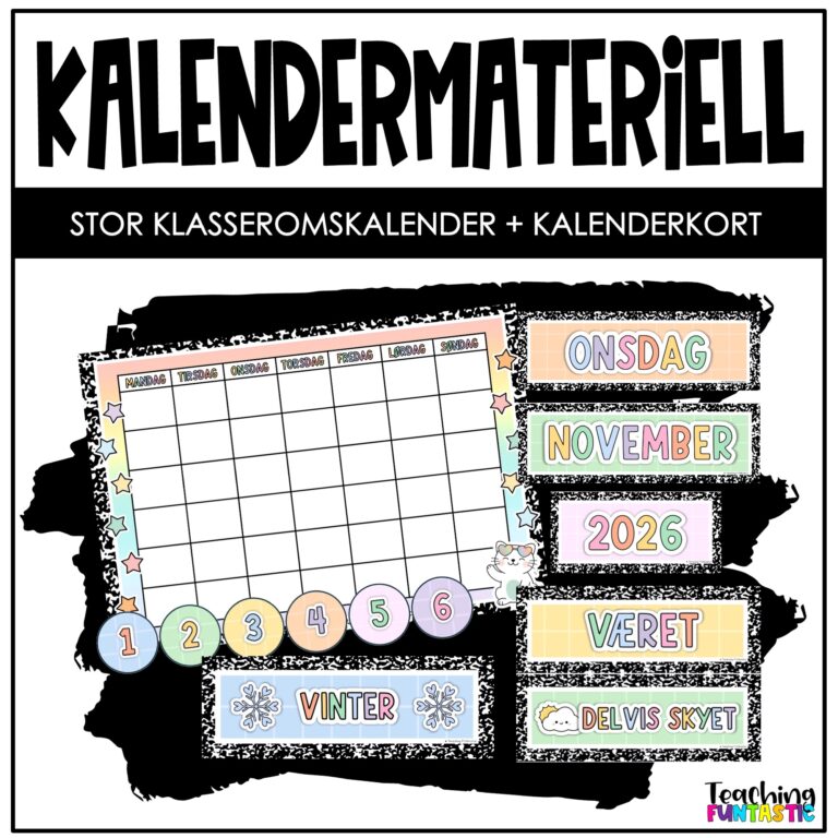 Matematikk for 4.trinn - Repetisjonsoppgaver - Teaching Funtastic