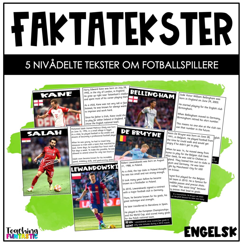 Forsider til elevbøker - Teaching Funtastic