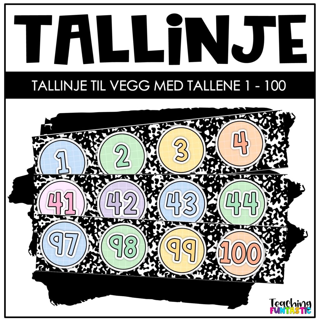 Matematikk for 1.trinn - Repetisjonsoppgaver - Teaching Funtastic