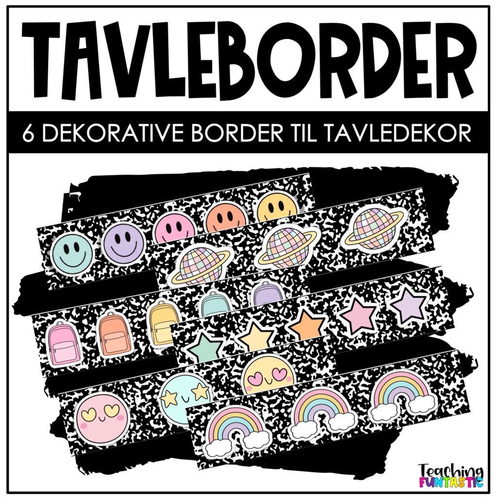 Plakater Gangetabellen - Teaching Funtastic