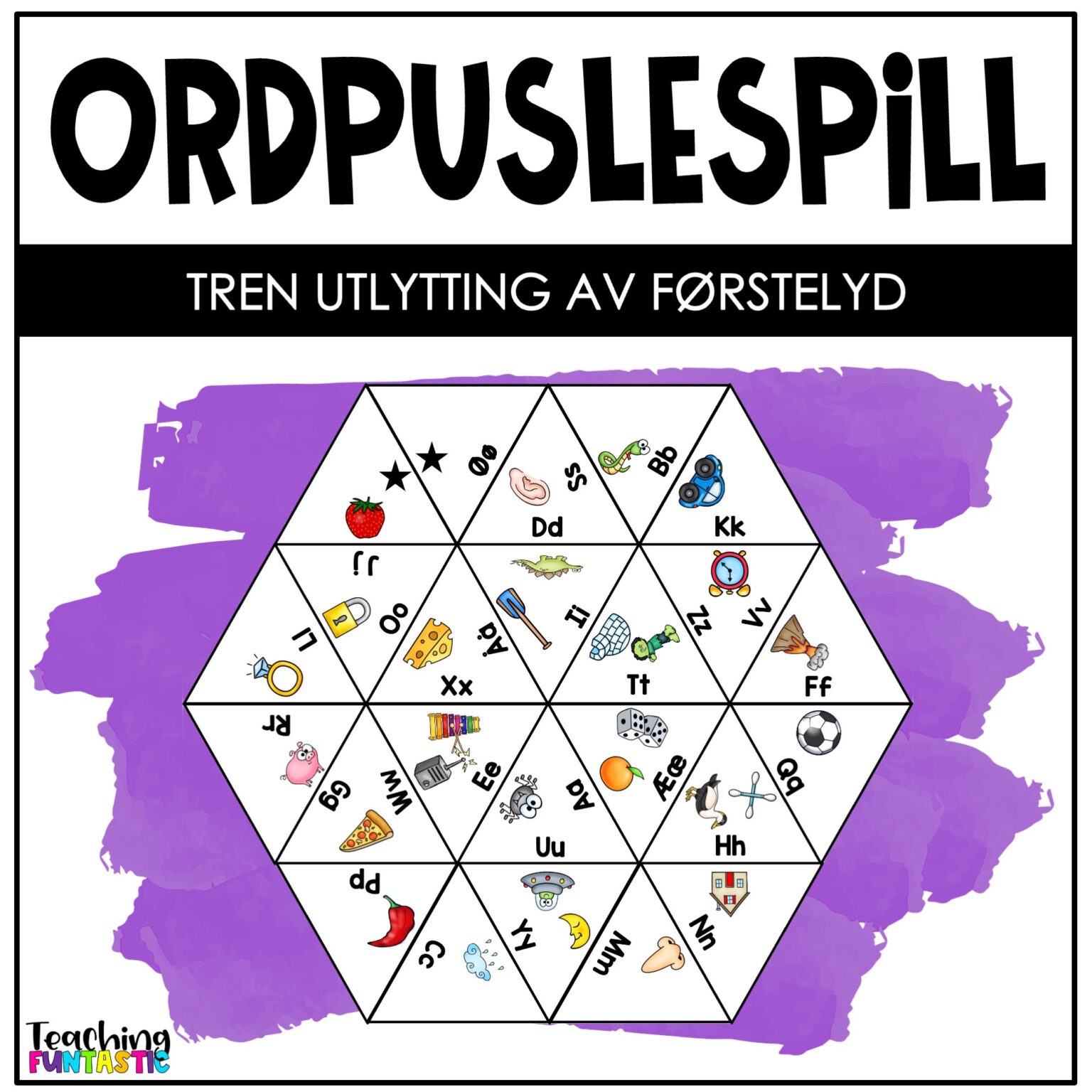La oss lese - ord med ng-lyd - Teaching Funtastic